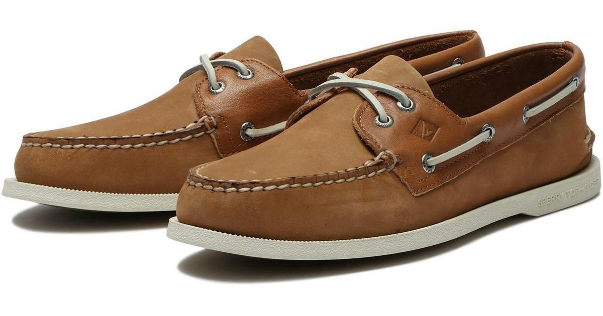 Sperry Top-Sider Topsider Authentic Original 2-Eye Tumbled & Nubuck in ...