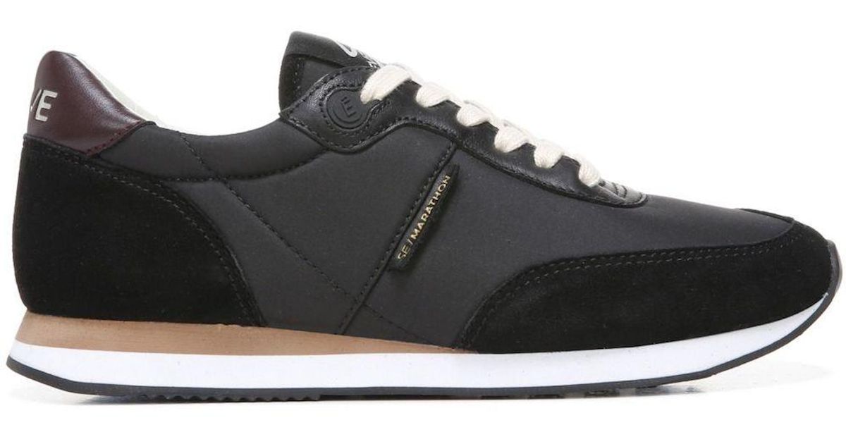 Sam Edelman And Malbec Tori Lace Up Sneakers in Black | Lyst