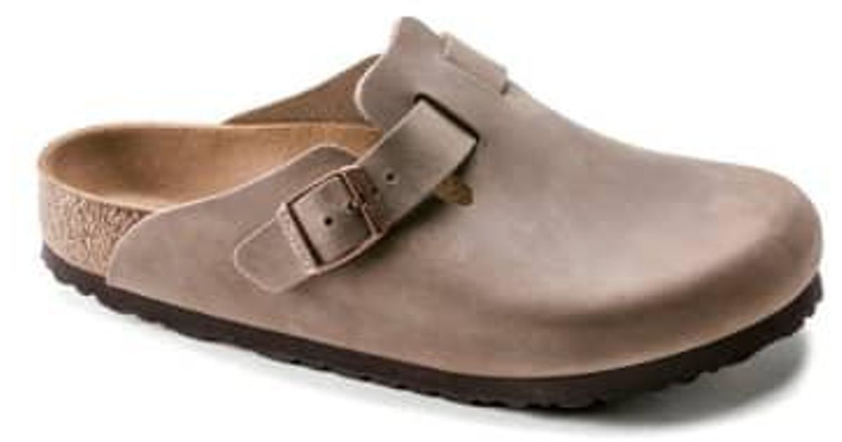 Birkenstock Boston Clog Sandals Tobacco Uk9.5/44 in Brown for Men | Lyst