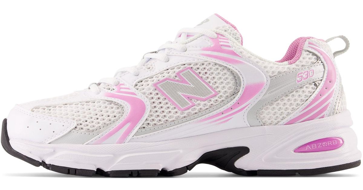 New Balance Sneakers 530 Lifestyle Bianco/rosa in Pink | Lyst