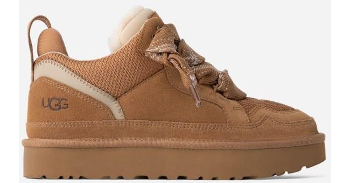 UGG Lowmel Canvas/Suede/Recycled Materials Shoes in Black | Lyst