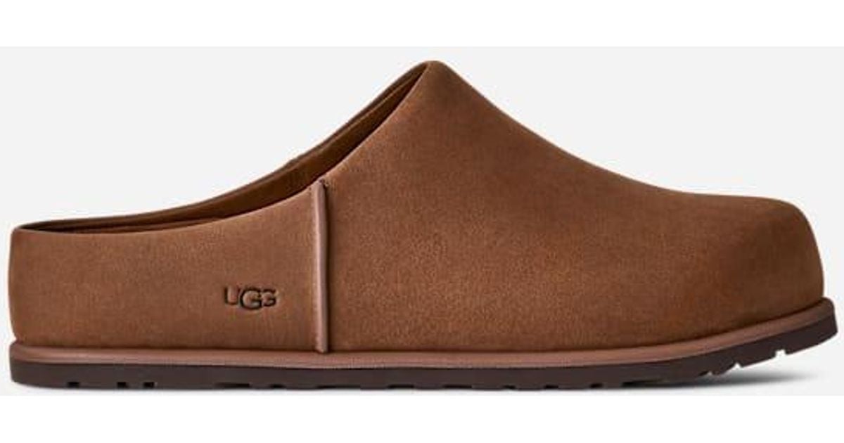 UGG Otzo Clog Nubuck Shoes in Black for Men | Lyst UK
