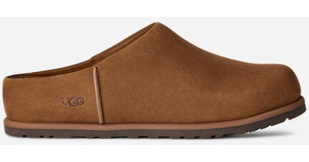 UGG Otzo Clog Nubuck Shoes in Black | Lyst UK