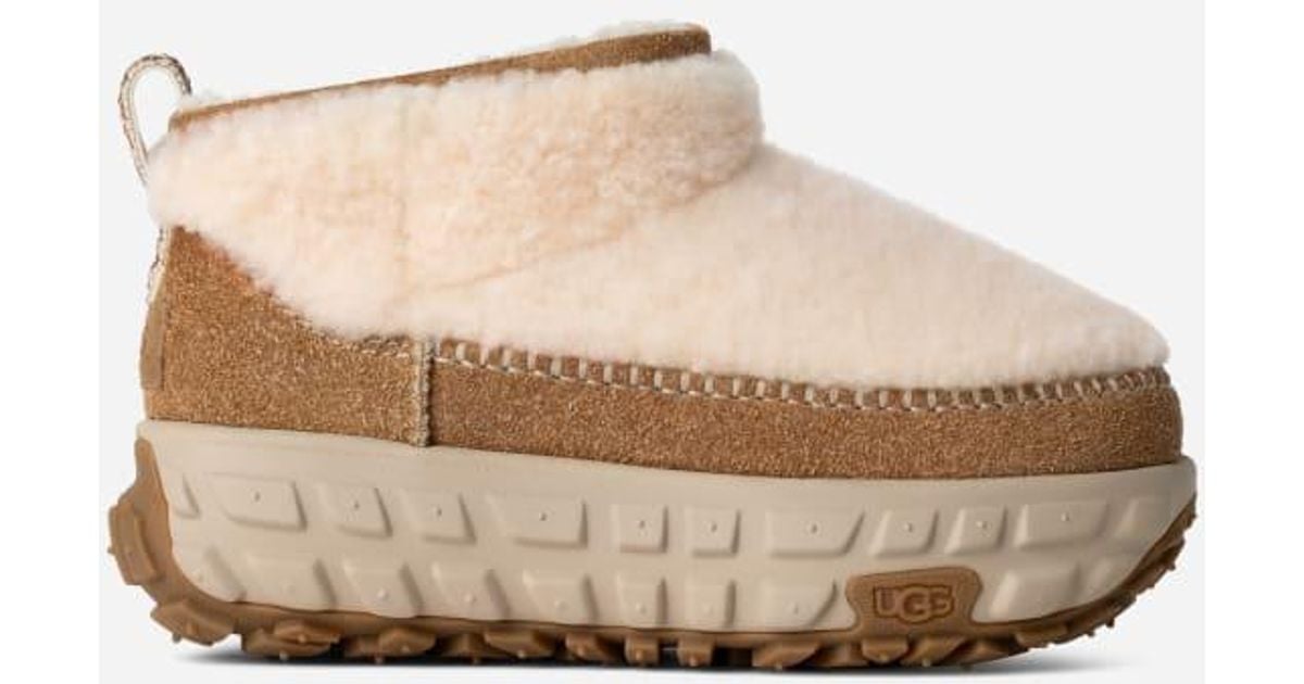 UGG Venture Daze Ultra Mini Cozy Sheepskin/Leather Classic Boots in ...