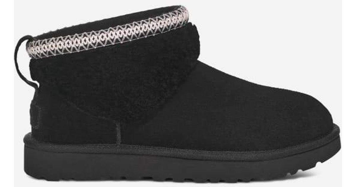 UGG ® Classic Ultra Mini Maxi Curly Sheepskin/suede/recycled Materials ...