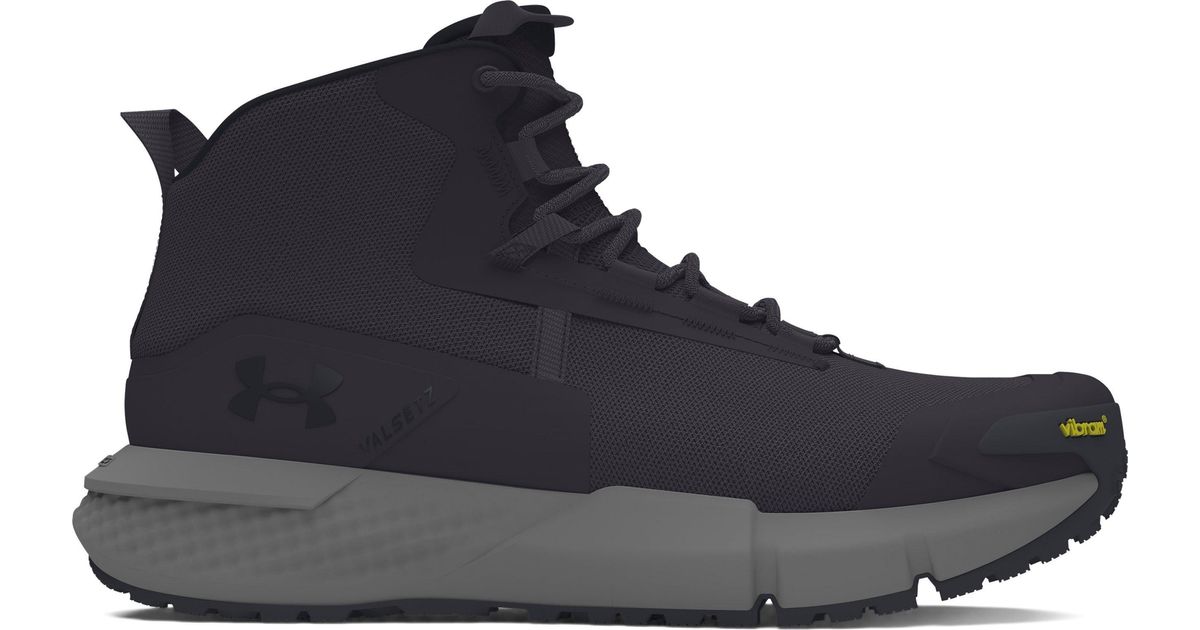 Under Armour Ua Valsetz Mid Tactical Boots in Black for Men | Lyst