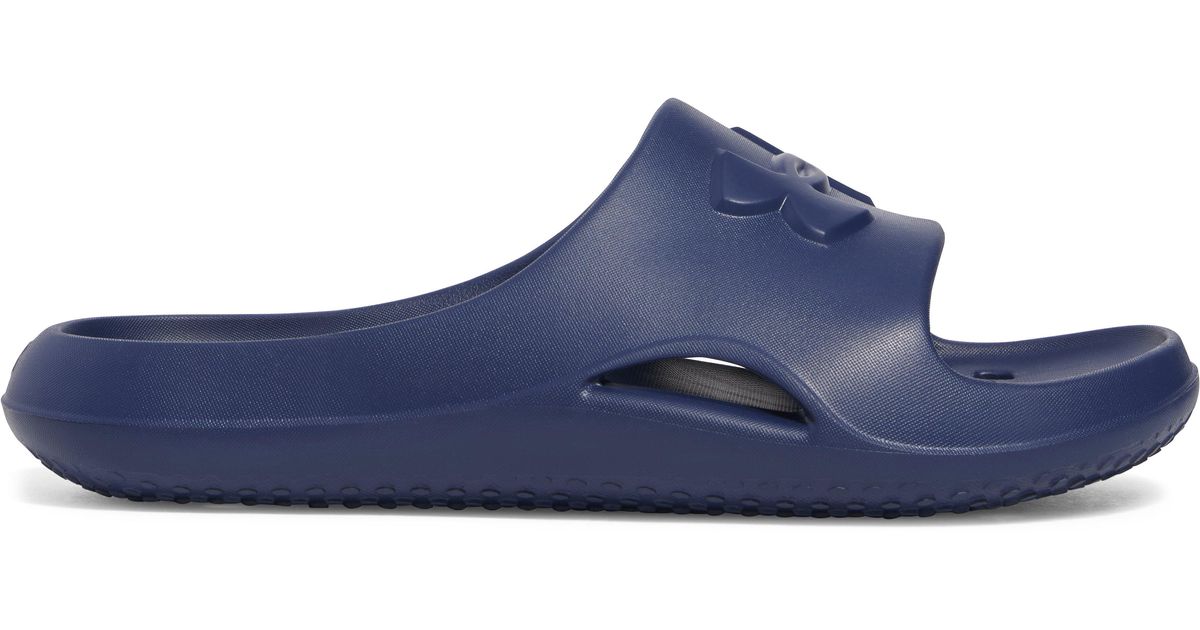 Under Armour Locker V Slides Academy Academy Academy in Blue for Men | Lyst