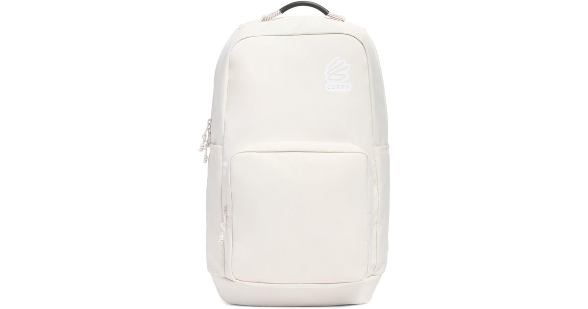 Under Armour Curry Splash Backpack Summit Clay in White | Lyst