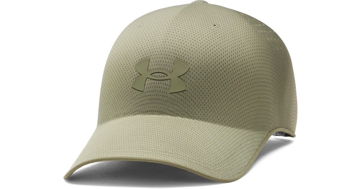 Under Armour Ua Stealthform Uncrushable Adjustable Hat in Green | Lyst