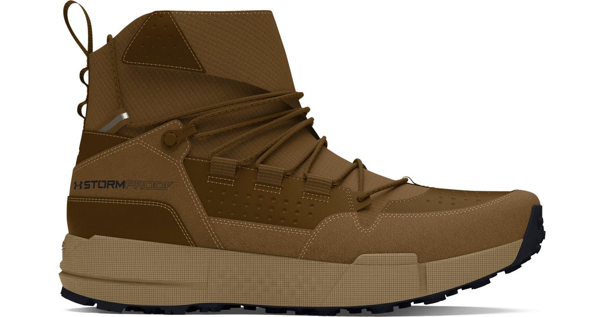 Under Armour Ua Loadout Trek Waterproof Boots in Black for Men | Lyst