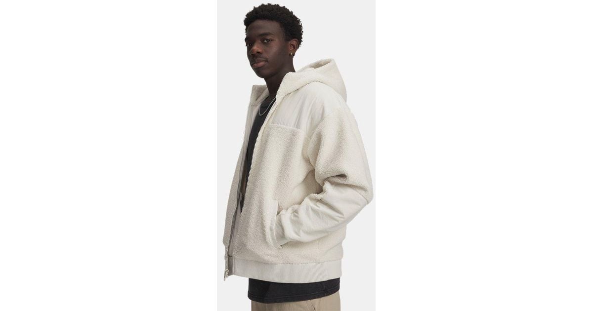 Under Armour Sherpa Full Zip Jacket Summit Summit in White for Men ...
