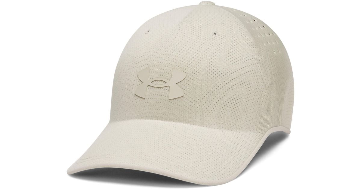 Under Armour Ua Stealthform Uncrushable Adjustable Hat in Natural | Lyst