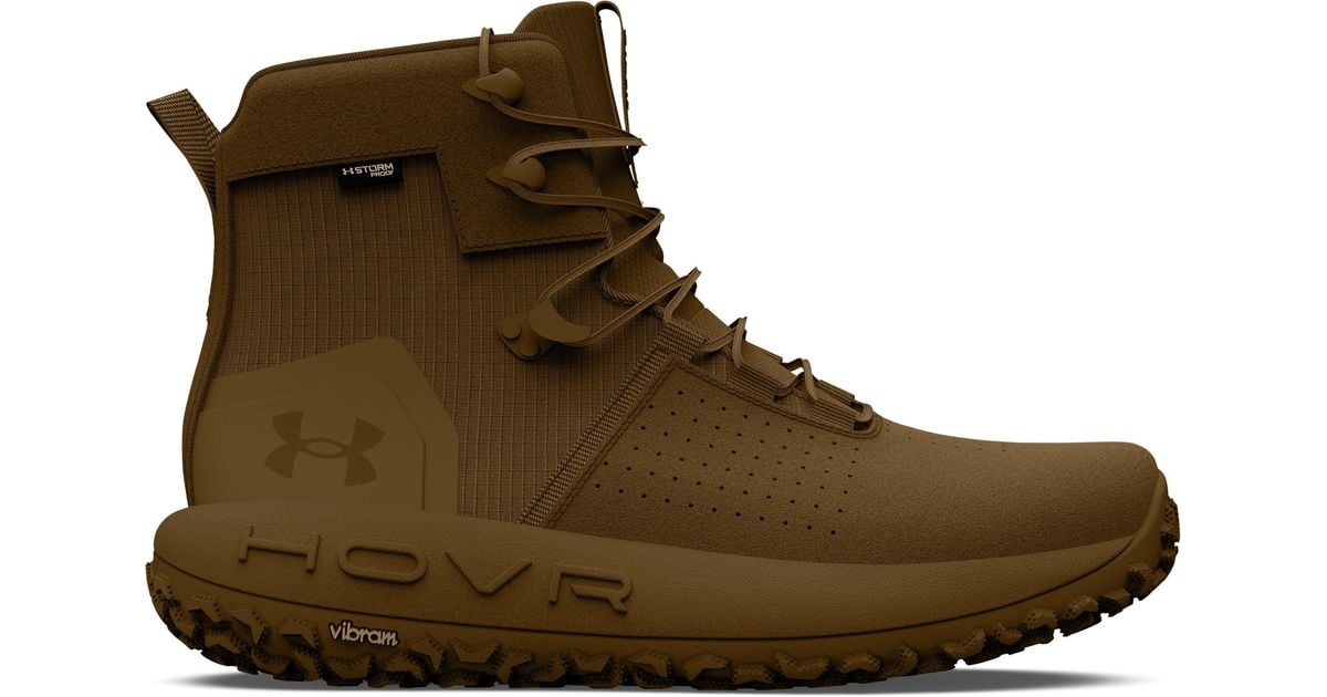 Under Armour Ua Hovr Infil Waterproof Rough Out Tactical Boots in Brown ...