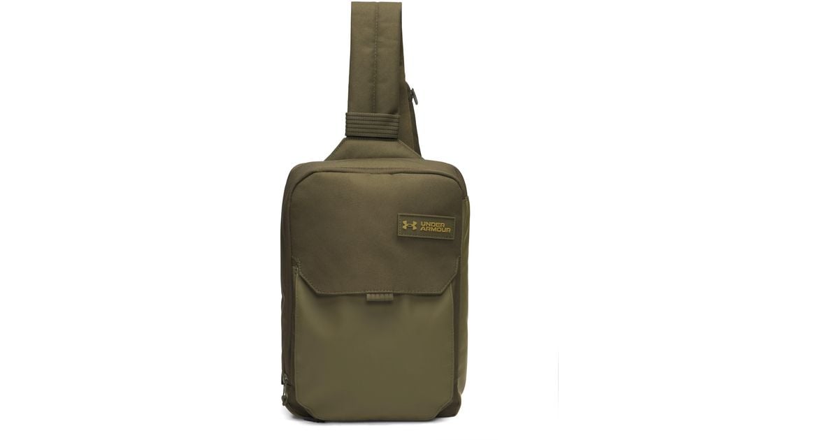 Under Armour Ua Triumph Utility Sling Bag in Green | Lyst