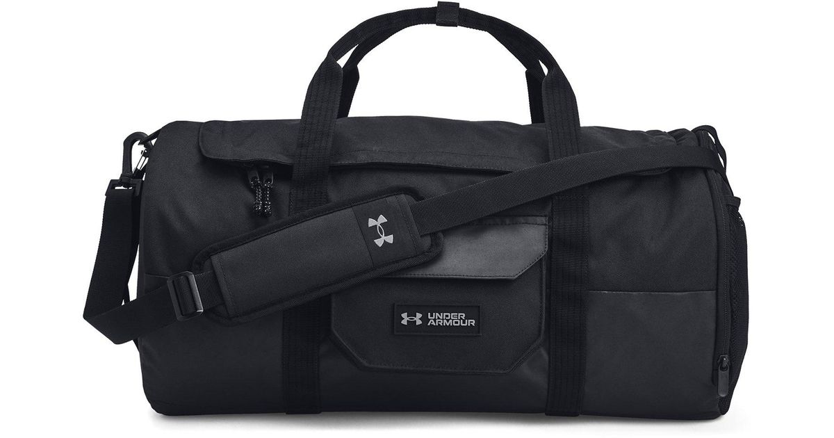 Under Armour Ua Triumph Barrel Duffle in Black | Lyst
