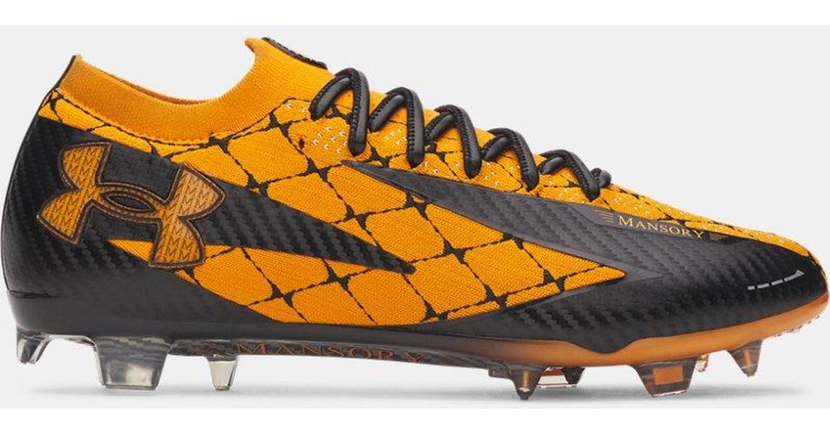 Under Armour Shadow Elite 3 Fg X Mansory Soccer Cleats Squad in Orange ...