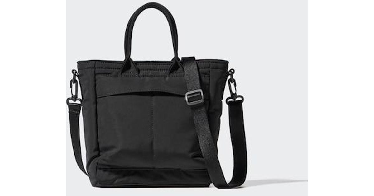 Uniqlo 2-Way Utility Mini Bag in Black | Lyst UK