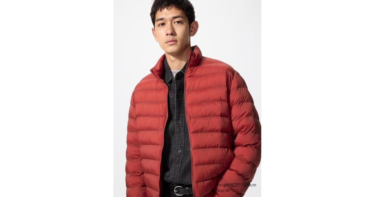 Uniqlo Puffertech Jacket in Red for Men | Lyst UK