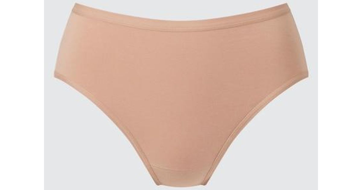 Uniqlo Briefs (High Rise) in White | Lyst UK