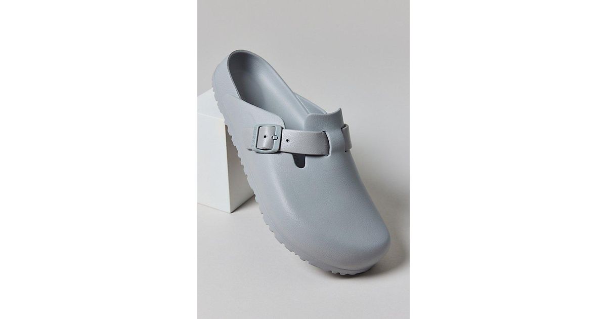 Birkenstock Boston Eva Clog in Gray | Lyst