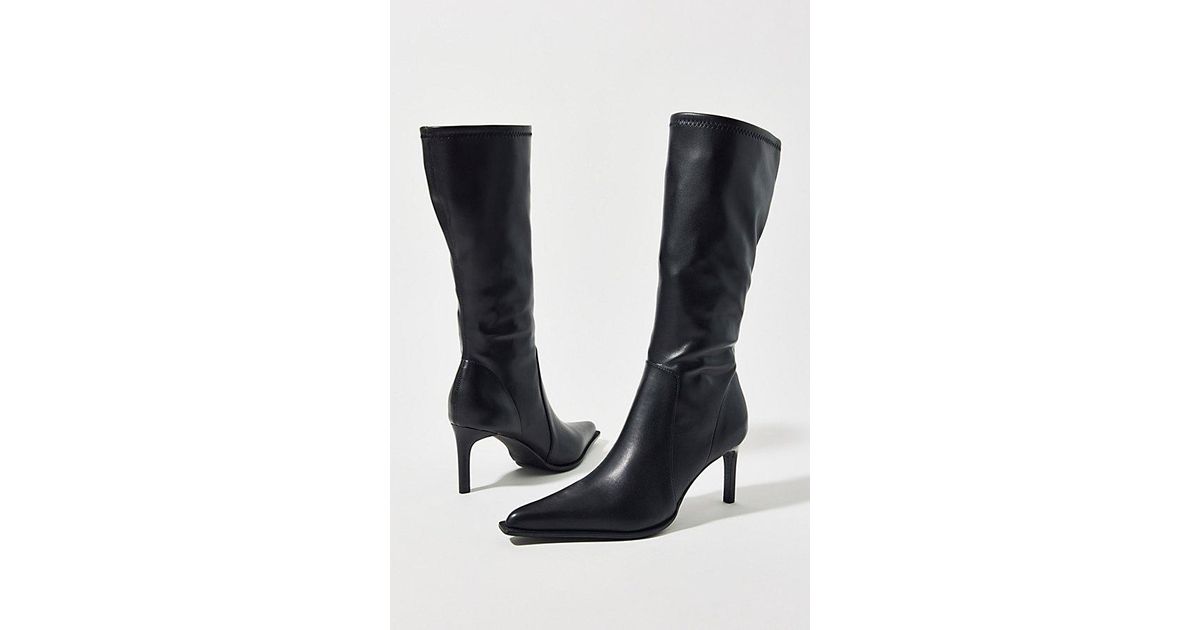 Urban Outfitters Uo Billie Tall Stretch Boot in Black | Lyst