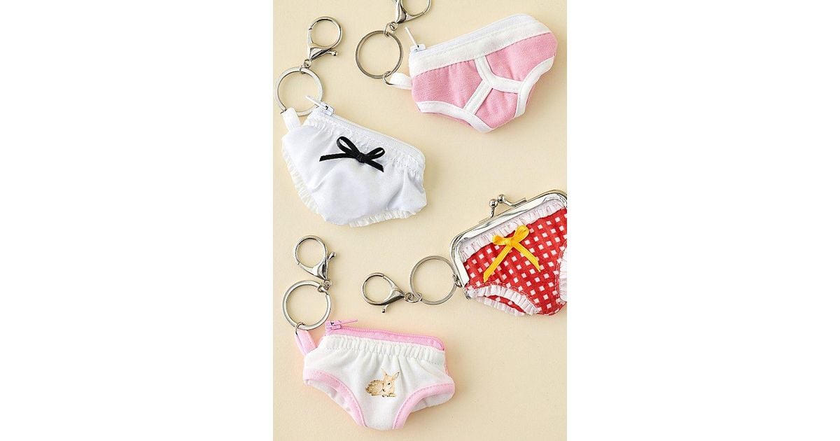 Urban Outfitters Underwear Coin Pouch Blind Bag Keychain | Lyst