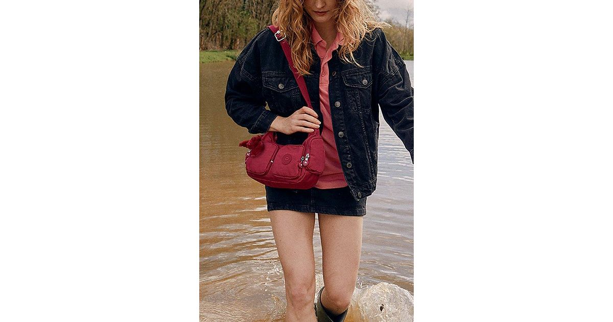 Kipling Rikka Small Cargo Nylon Crossbody Bag in Blue | Lyst