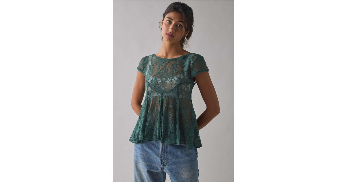 Kimchi Blue Eclipse Lace Top | Lyst UK