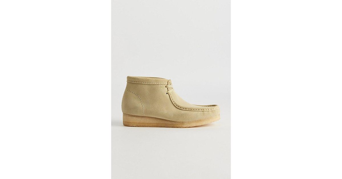 Clarks Wallabee Core Boot in Natural for Men | Lyst