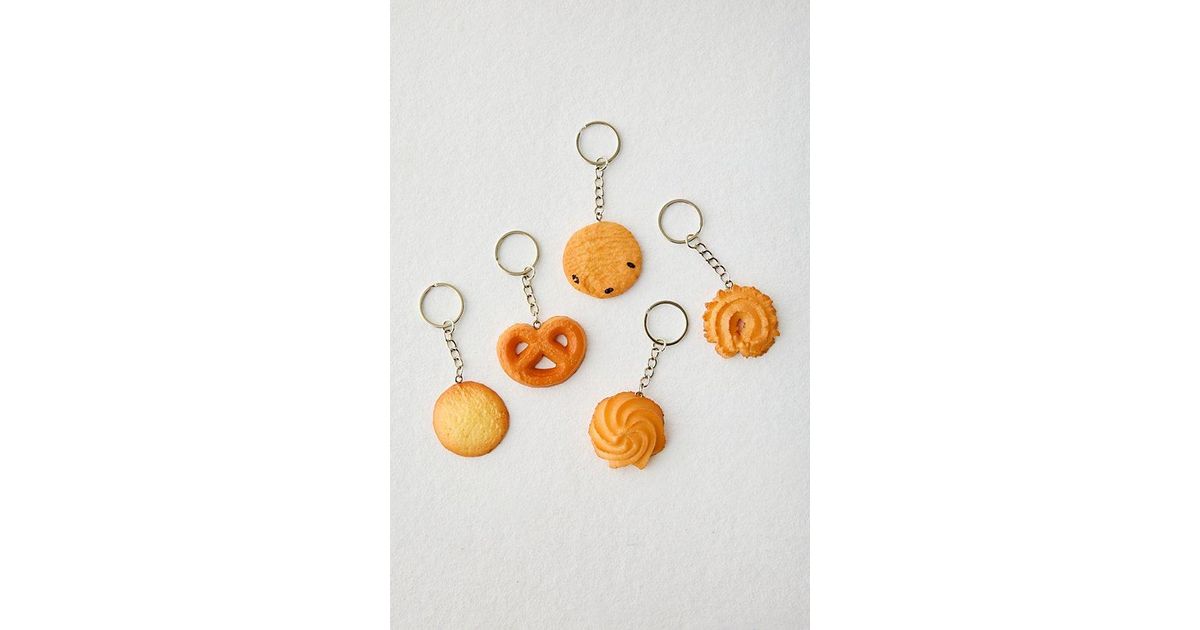 Urban Outfitters Cookie Bff Keychain Set in Gray | Lyst