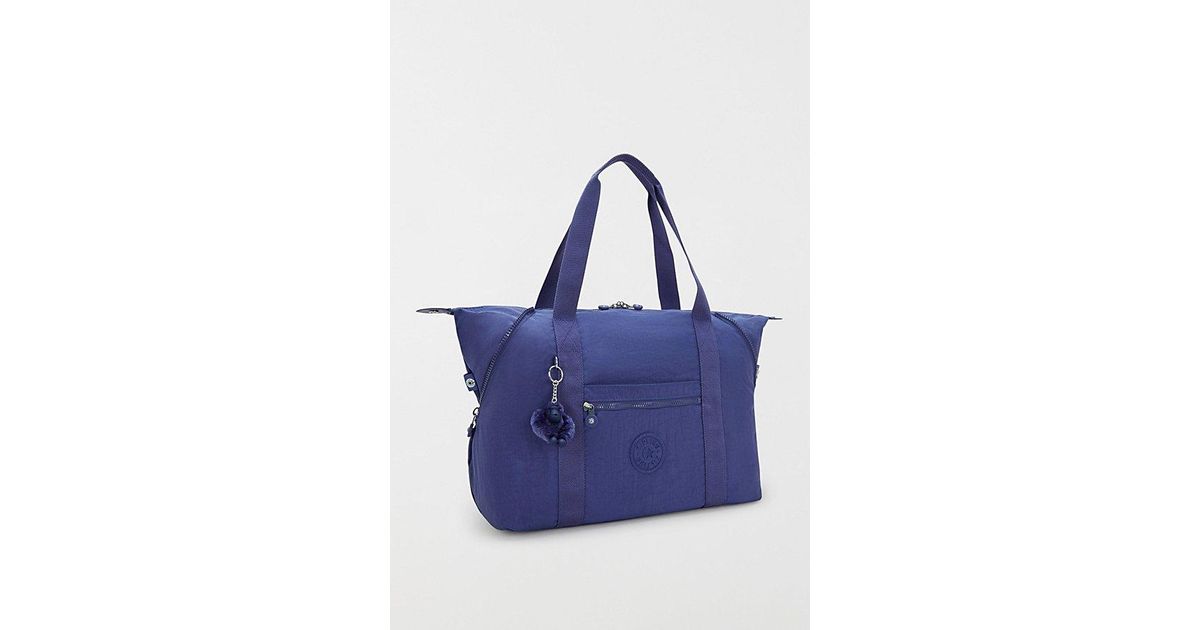 Kipling Art Heritage Nylon Medium Tote Bag in Blue | Lyst