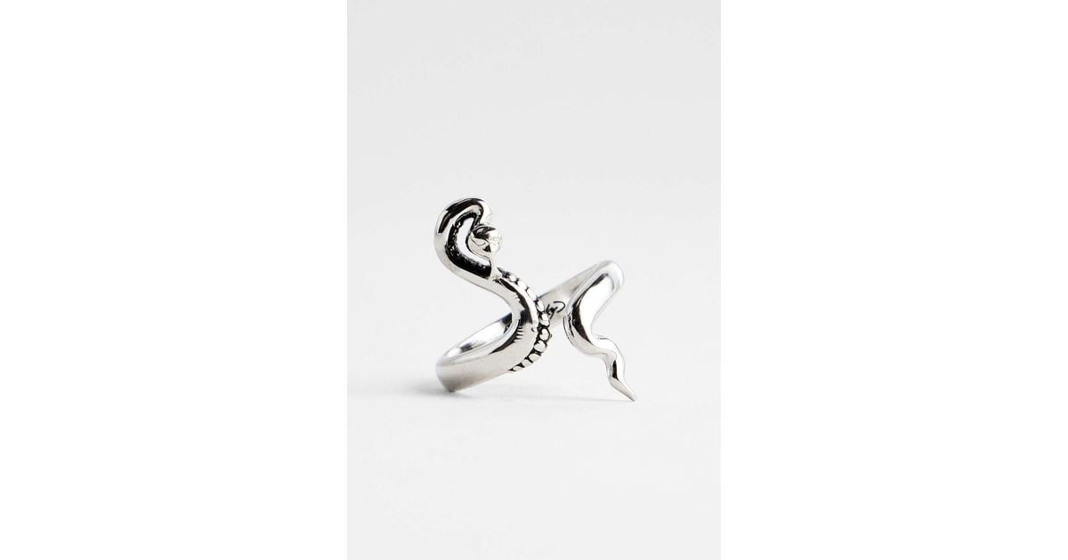 Ed Hardy 3d Snake Band Ring in Blue for Men | Lyst UK