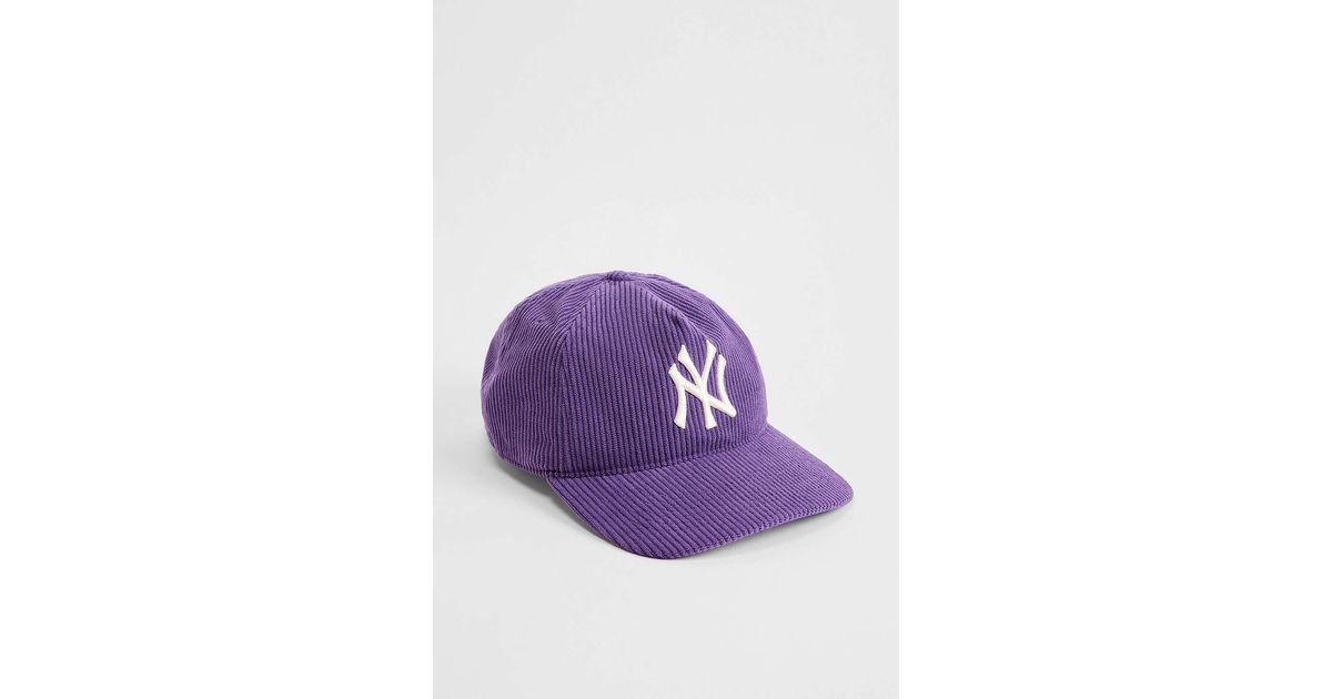'47 Iris Ny Yankees Corduroy Cap in Purple for Men | Lyst UK