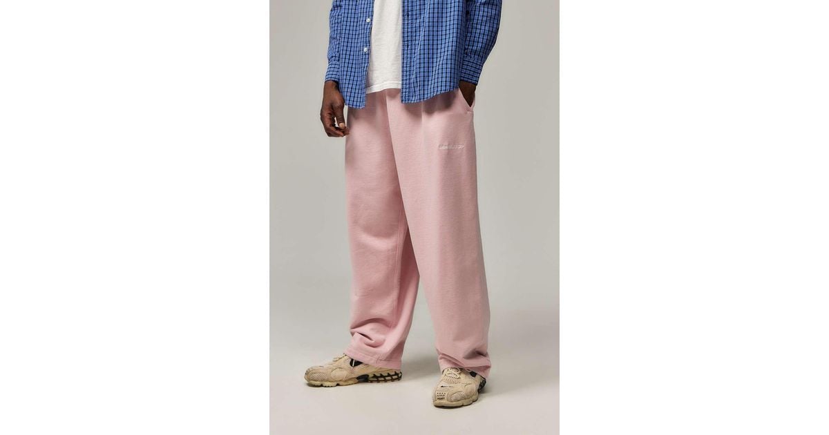 iets frans... Baby Pink Harri Baggy Joggers for Men | Lyst UK