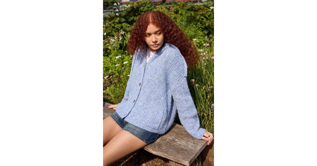 Urban Outfitters Uo Jude Nep Hoodie in Green | Lyst UK