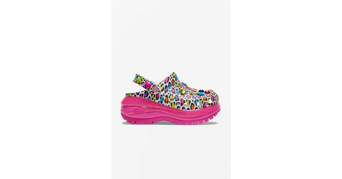 Crocs™ X Lisa Frank Mega Crush Clog In Electric Pink,at Urban ...