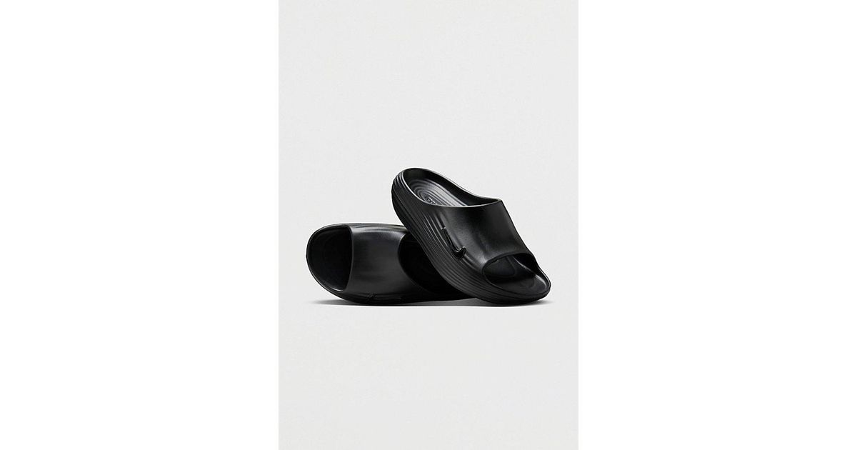 Nike Reactx Rejuven8 Slide in Black for Men | Lyst