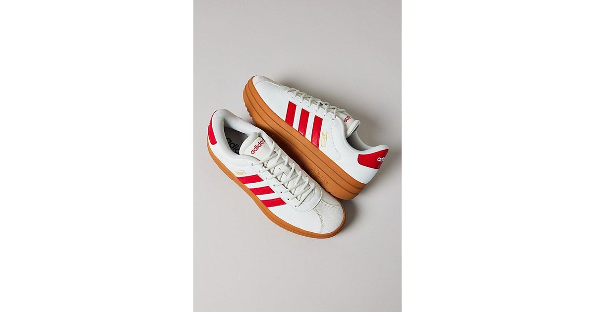 adidas Vl Court Bold Sneaker in Gray | Lyst