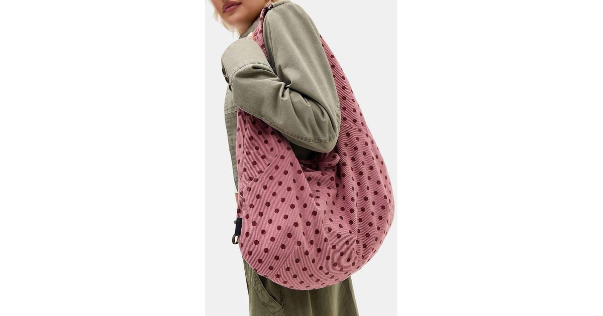 Urban Outfitters Uo Flo Spot Corduroy Tote Bag in Pink | Lyst UK