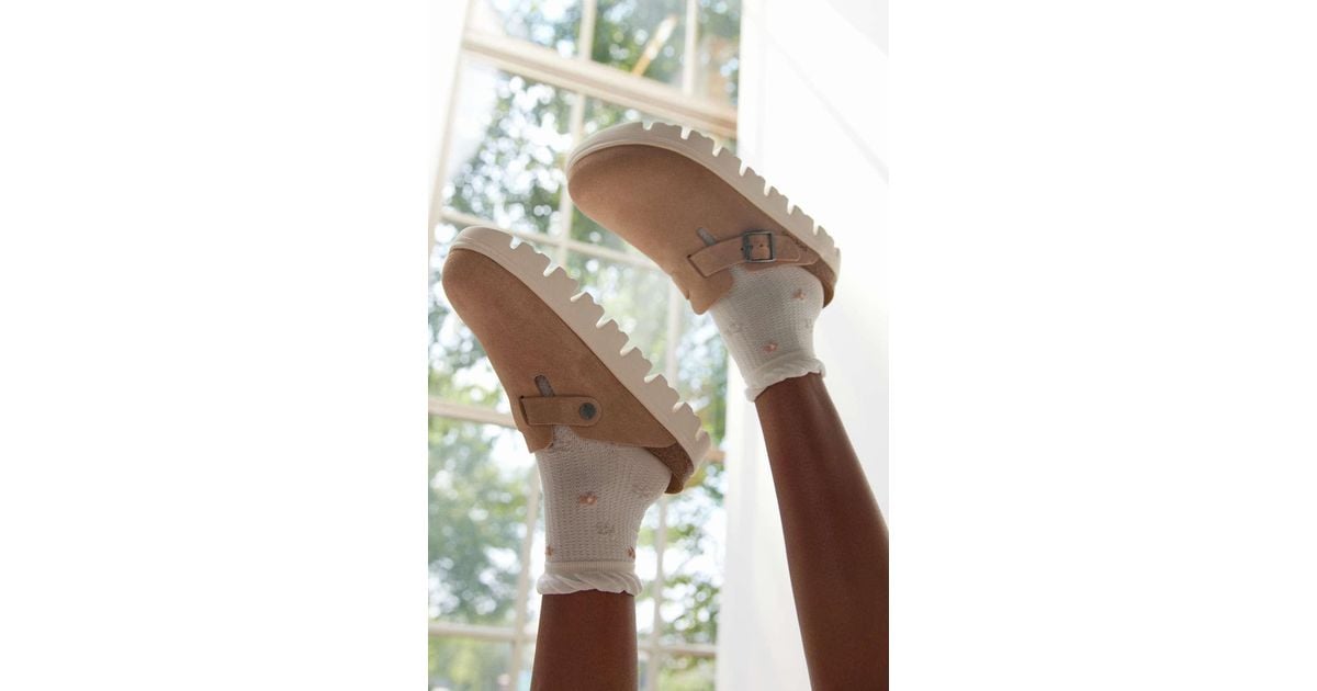 Birkenstock Boston Chunky Suede Clog | Lyst