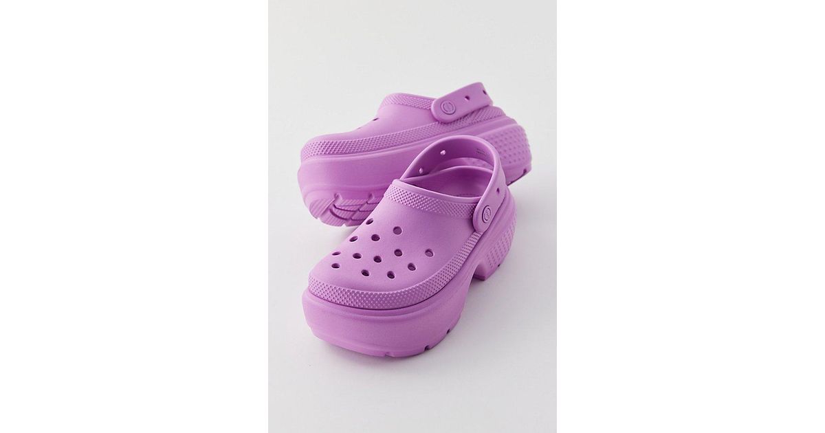 Crocs™ Stomp Clog in Pink | Lyst