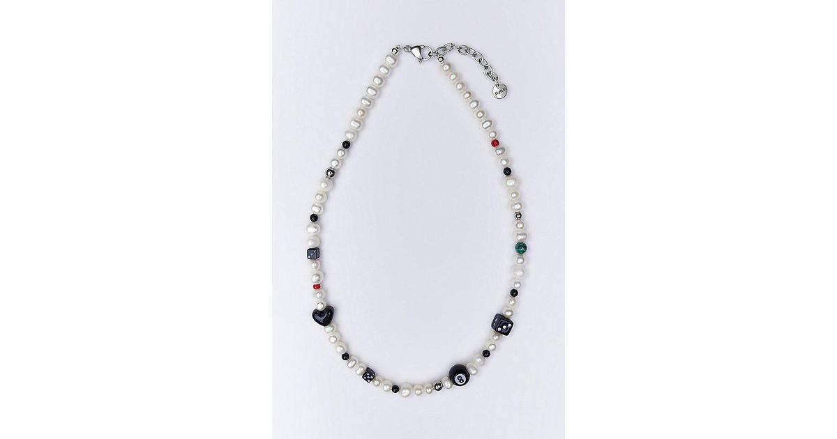 RIMOR JEWELRY Rimor Aestas Pool Ball Choker Necklace in Metallic for ...