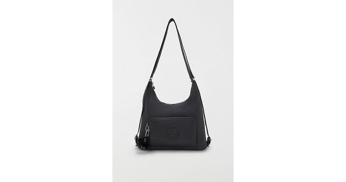 Kipling Yenna Nylon Convertible Bag in Black | Lyst