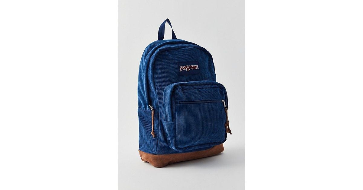 Jansport Right Pack Expressions Corduroy Backpack in Blue | Lyst
