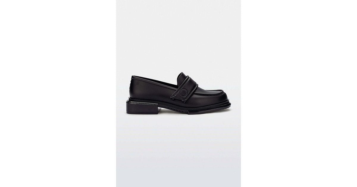 Melissa Spencer Jelly Loafer in Black | Lyst