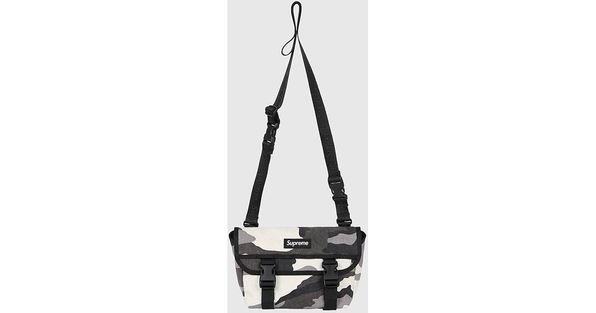 Supreme Mini Messenger Bag Ss25 in Black for Men | Lyst