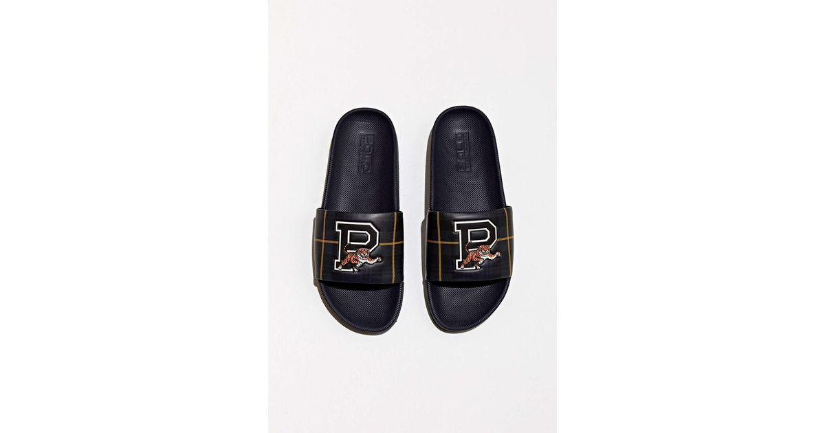 Polo Ralph Lauren Cayson Tiger Slide Sandals in Green for Men | Lyst