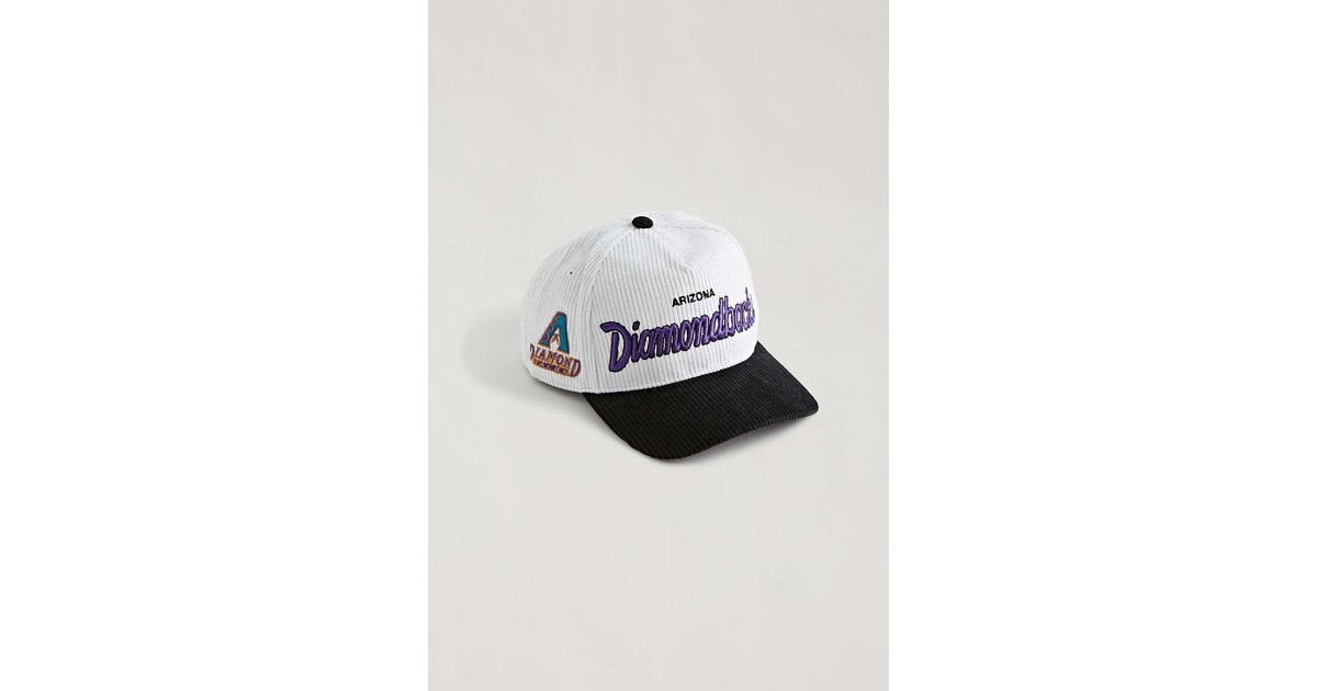 '47 Arizona Diamondbacks Corduroy Snapback Hat in White for Men | Lyst