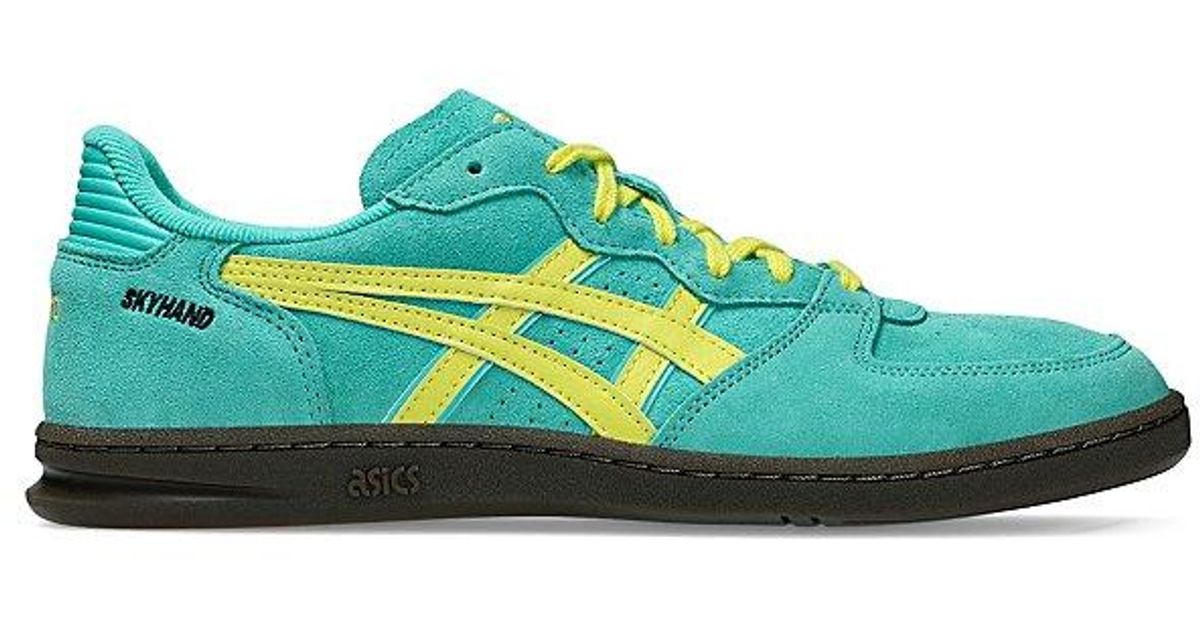 Asics Skyhand Og Suede Sportstyle Sneakers in Green for Men | Lyst