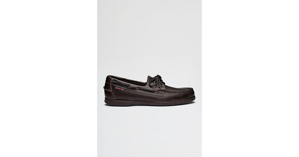 Sebago Endeavor Boat Shoe in Black for Men | Lyst